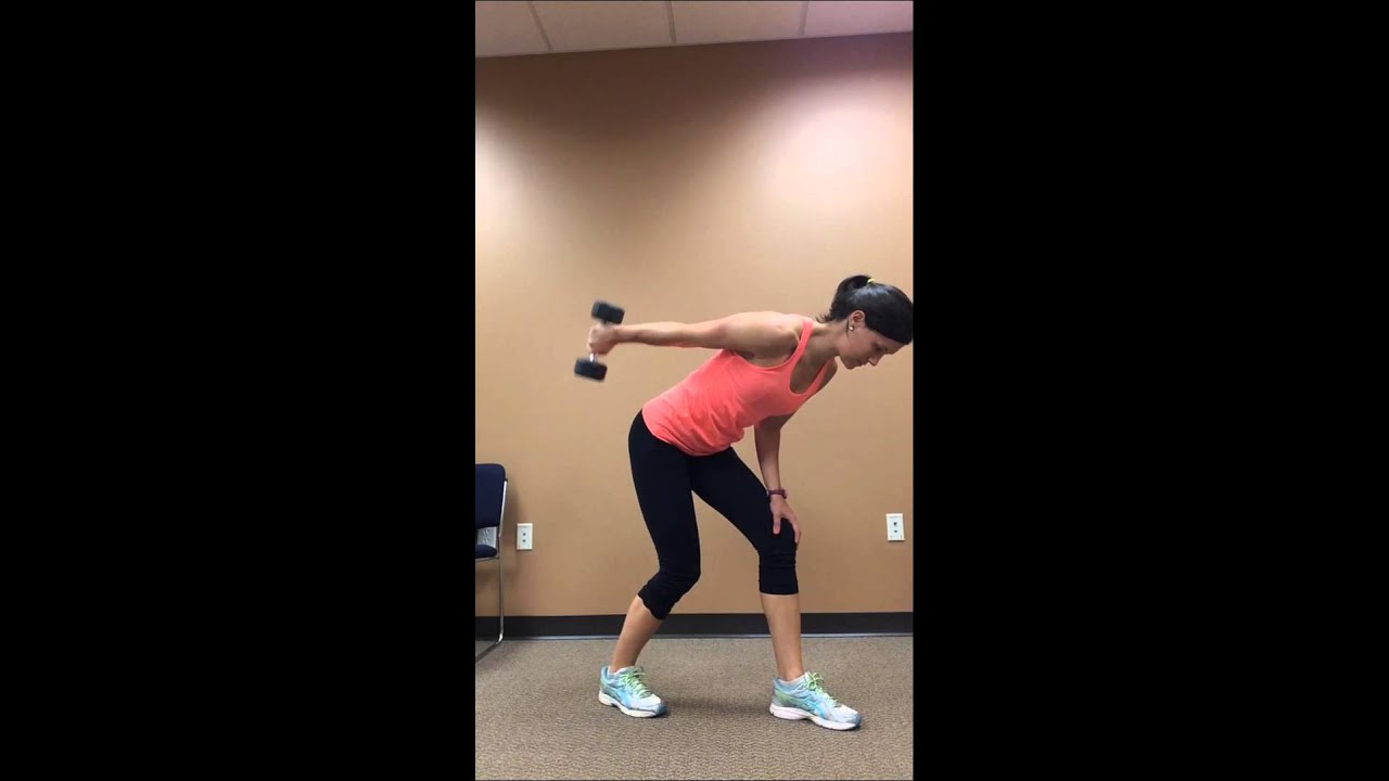 Single Arm Tricep Kickbacks