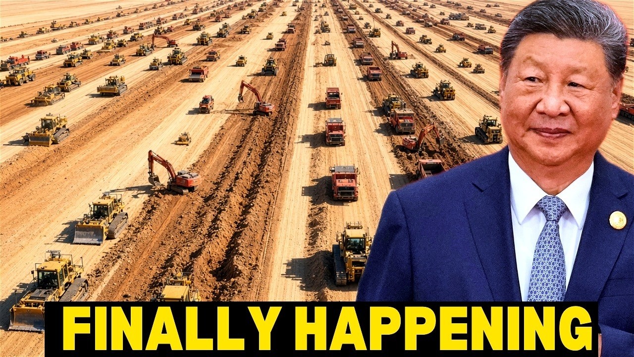 China Turns The Desert Into A Mega Oil Hub — STUNS The Entire Global Market