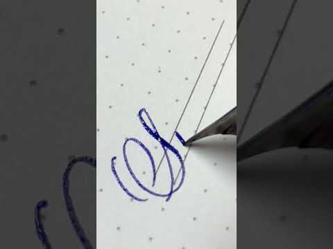 Smart - handwriting with flex dip pen #cursive #art #calligraphy #lettering #flexibility