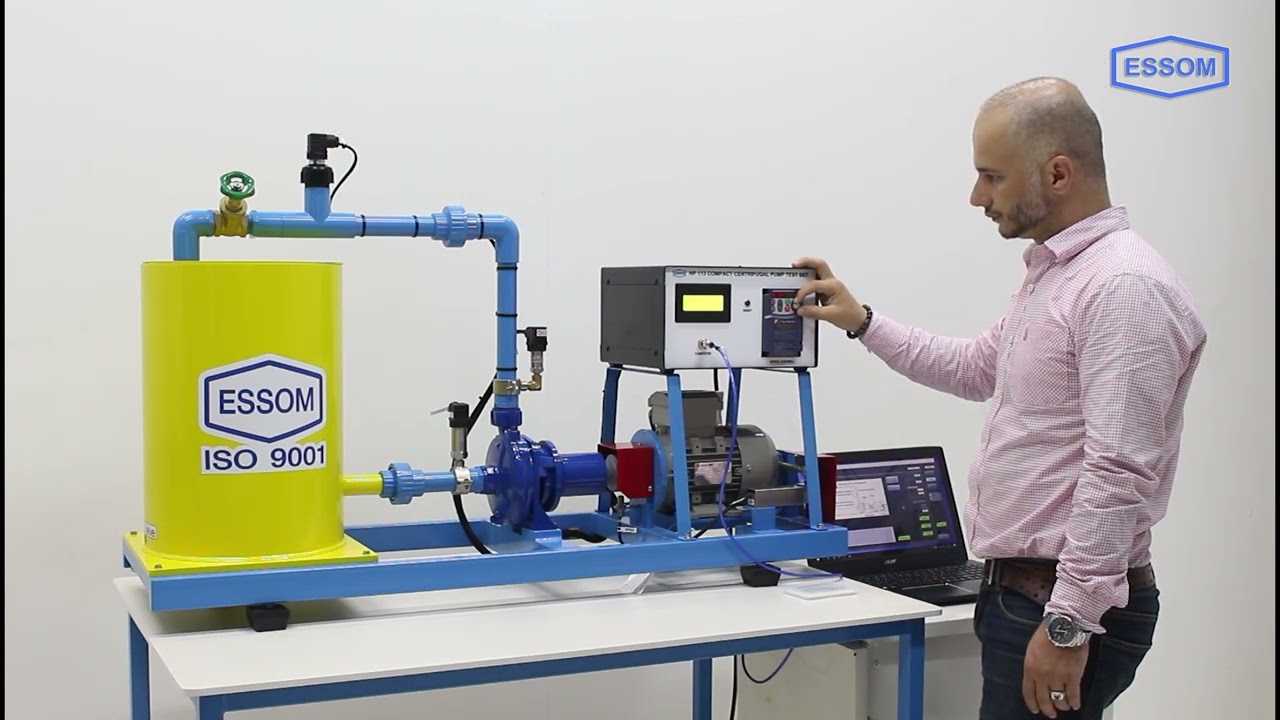 HP113 COMPACT CENTRIFUGAL PUMP TEST SET, MOTOR DYNAMOMETER