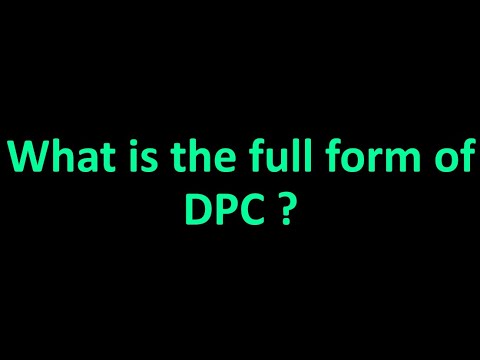#Quiz #Abbreviation #GK II What is the full form of #DPC