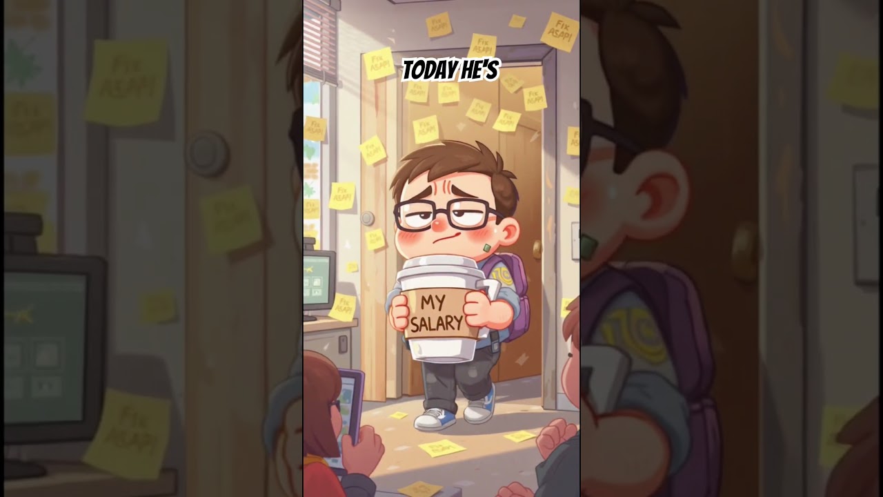 Overworked, Underpaid! #ProgrammerLife #DeveloperHumor #TechComedy #CoderProblems