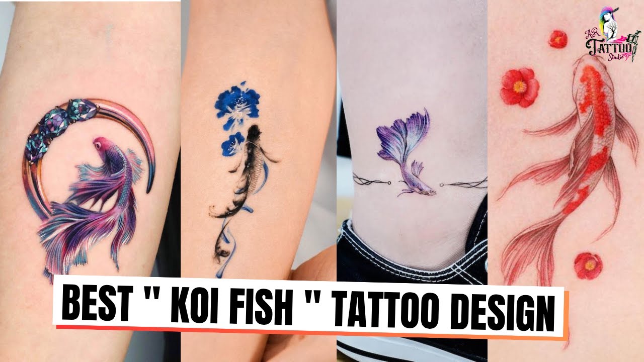 Minimalist Koi Fish Tattoo Designs 2025 | Koi Fish Tattoo Ideas for Men | e Koi Fish Tattoo Styles