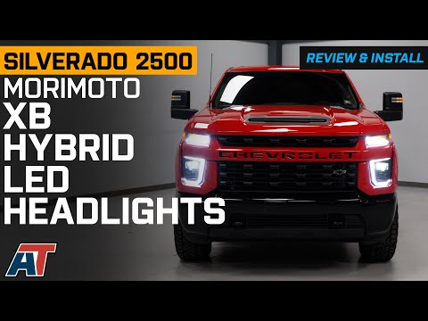 2020-2023 Silverado & Sierra 2500 Morimoto XB Hybrid LED Headlights Review & Install