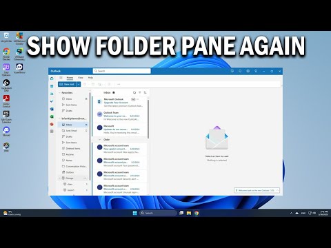How To Find Missing Folder Pane In Outlook 365 (2025) - Easy Fix
