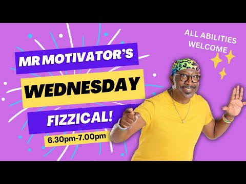 40 minute | WEDNESDAY FIZZICAL Workout | 17th January 2024 | Mr Motivator