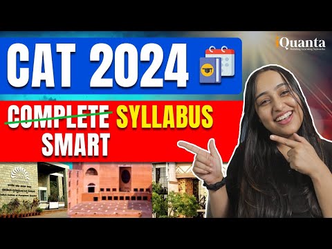 CAT 2024 Complete Syllabus| Important Topics EXPLAINED