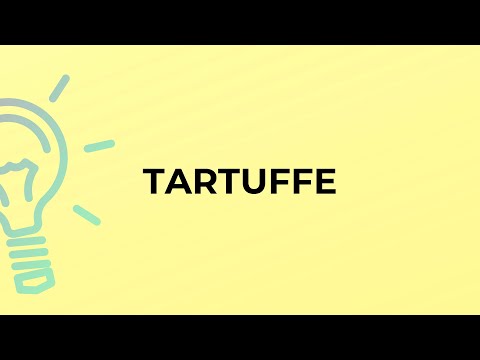 What is the meaning of the word TARTUFFE?