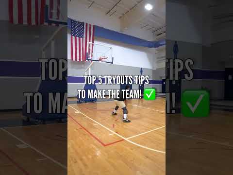 Top 5 Basketball Tryouts Tips! 😳 (Make the TEAM)
