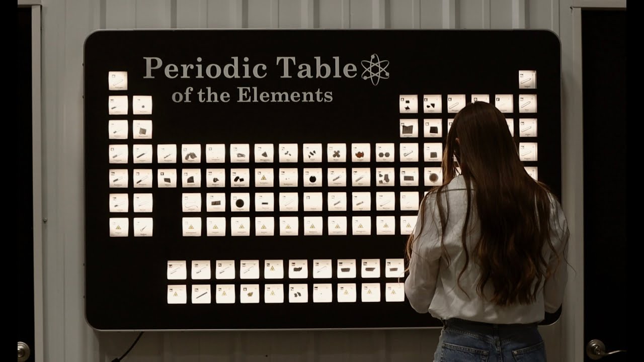Periodic Element Cube Display