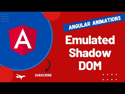 6. Emulated Shadow DOM and how it works in the Angular Application for Scoped Styles - Angular16