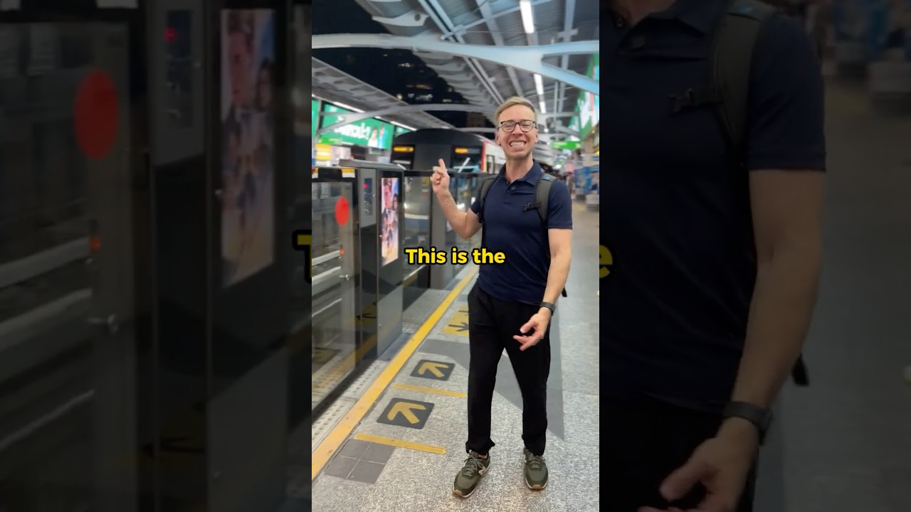 The BEST way to travel in Thailand: BTS Skytrain