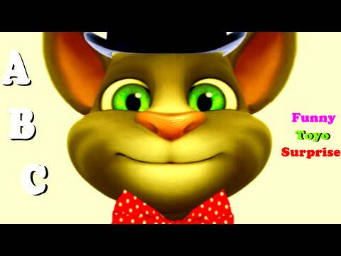 Talking Tom ABC Song Back to School Cartoon Games Video Kids Funny Toyo ...