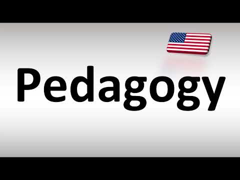How to Pronounce Pedagogy in American English (USA)