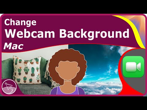 How to Change Webcam Background on a Mac - macOS Sequoia