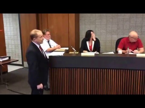 Chief Lake Judge John Pera discusses new court records system before Lake County Council.