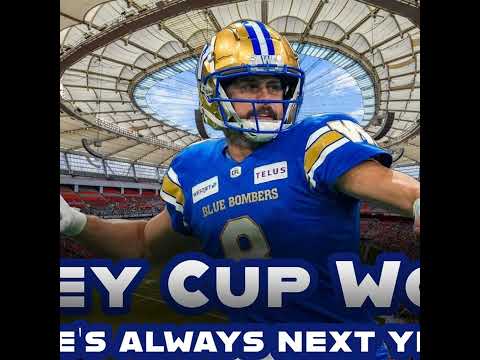 Winnipeg Blue Bombers Grey Cup Toronto Argos Winnipeg Jets CFL Canadian Football NHL Hockey