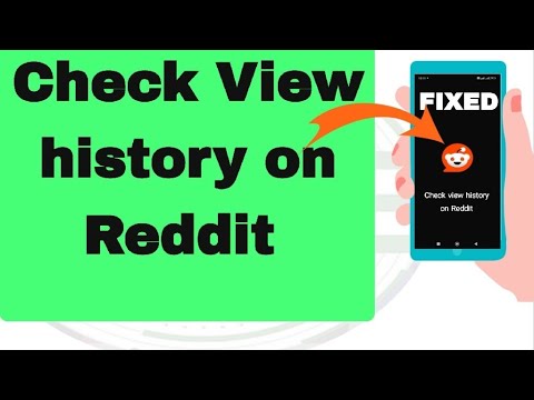 How to check View history on Reddit 2024