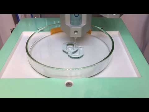 Bioprinting the OU logo