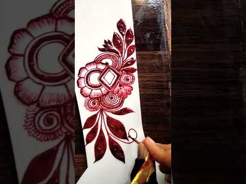 latest Dubai style bridal mehndi design | most elegant mehndi design henna by Maria