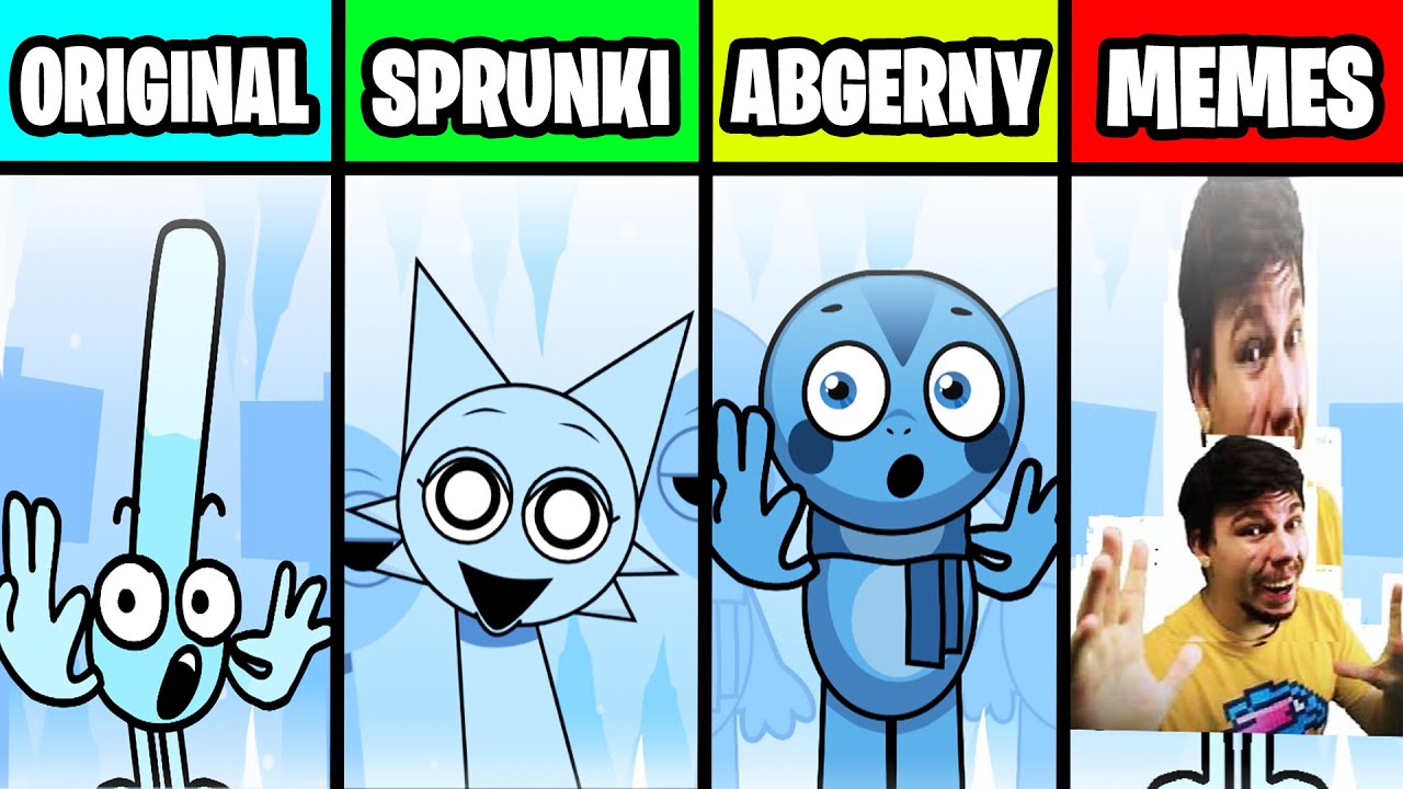 EVERY Incredibox COOL AS ICE Version! Original VS Sprunki VS Abgerny VS Memes Comparison! New Mod