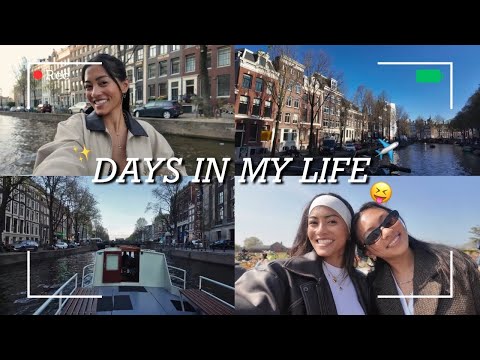 OUR SISTER TRIP🌷🛶 first time in london and amsterdam! (IT WAS SO FUN)