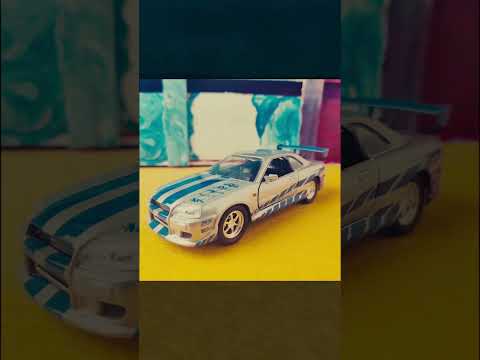 Brian's Nissan Skyline GT-R [BNR34] - FAST & FURIOUS - JADA TOYS 1:32