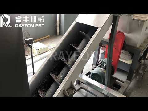 New Type Plastic Recycling System for HDPE,PP,Hard Plastic