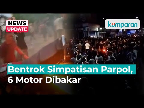 Ratusan Simpatisan Parpol Bentrok di Muntilan, Magelang | kumparan.com
