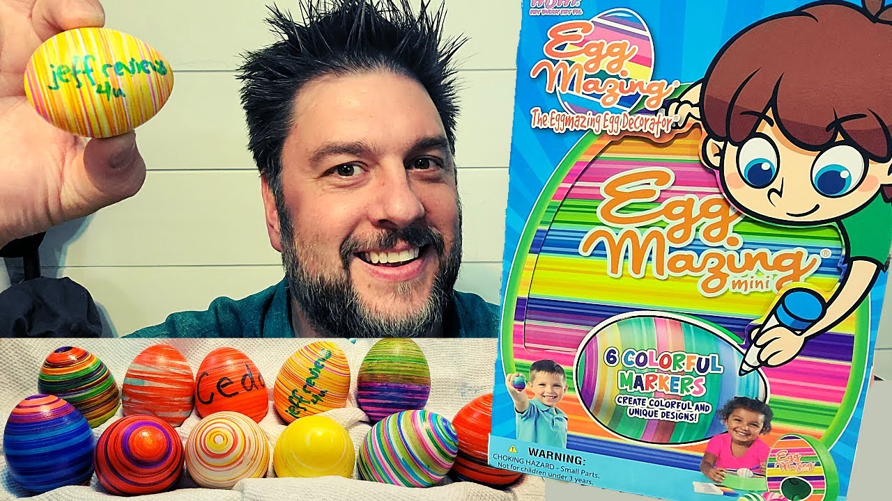 EggMazing mini. Easter egg decorating kit #eggmazing #eggdecorating [402]