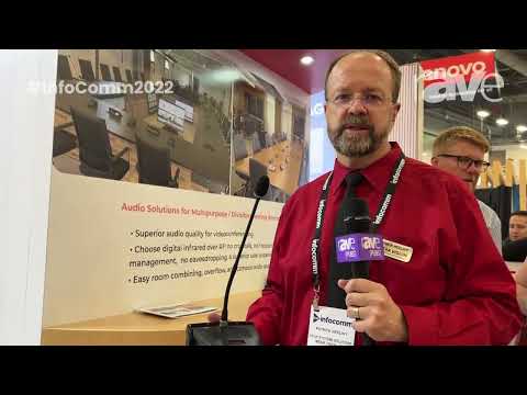 InfoComm 2022: TAIDEN Shows HCS-5300 Series Digital Infrared Conference System at Media Vision Booth