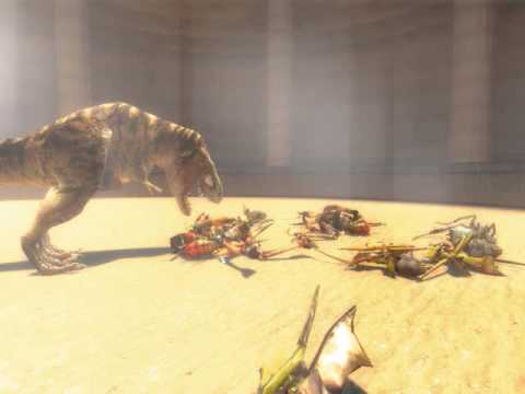 Steam Community :: Video :: Gmod Arena - T-Rex Vs. Antlions!