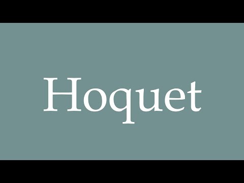 How to Pronounce ''Hoquet'' (Hiccup) Correctly in French