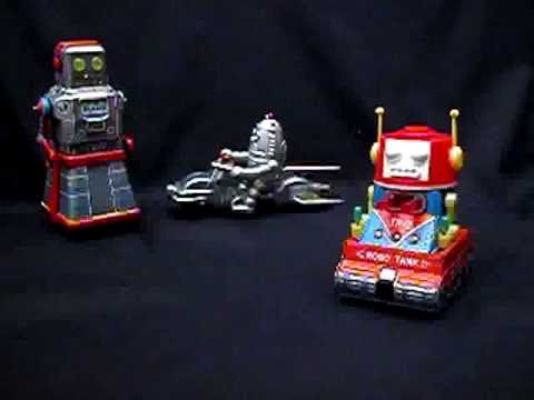 Atom Robot, Mini Robotank TR-2 and Robot Motorcycle Rider
