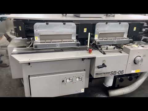 HORIZON SB 06 “ For Sale “ 6 Clamp Perfect Book Binding Machine, Ready Stock Chennai Warehouse.