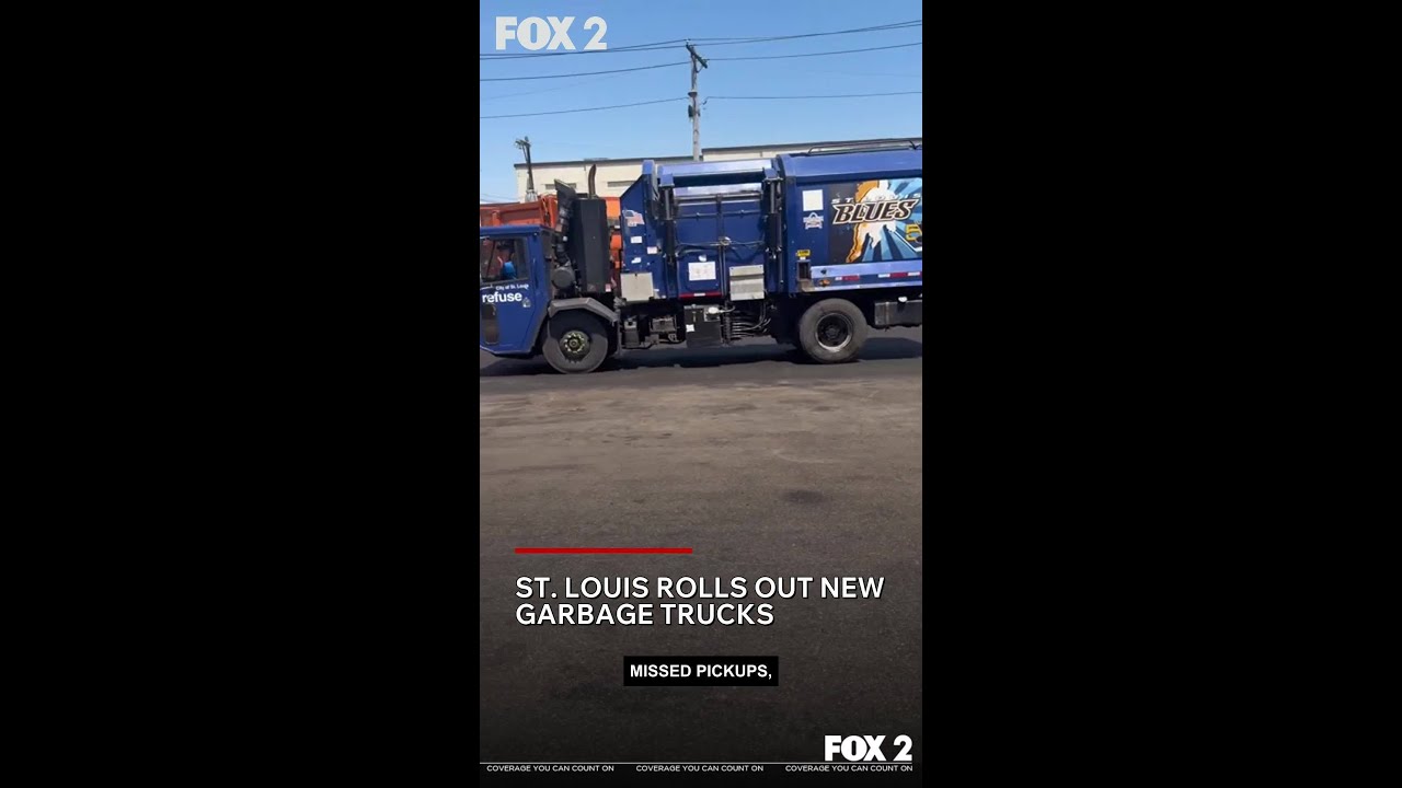 St. Louis rolls out new garbage trucks