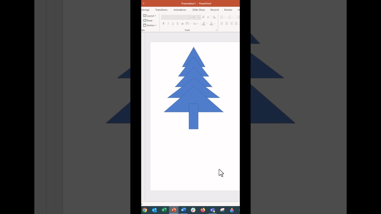 Make a Christmas Tree with Merge Shapes? ☝️
