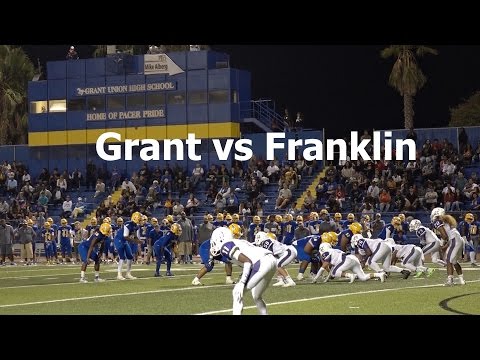 Grant Pacers vs Franklin Wildcats V FB 2016
