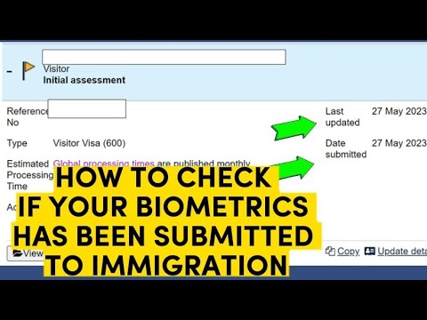 HOW TO CHECK BIOMETRIC STATUS #australianvisa #vfsglobal