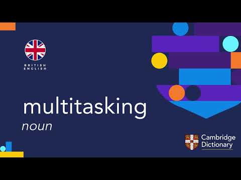 How to pronounce multitasking | British English and American English pronunciation