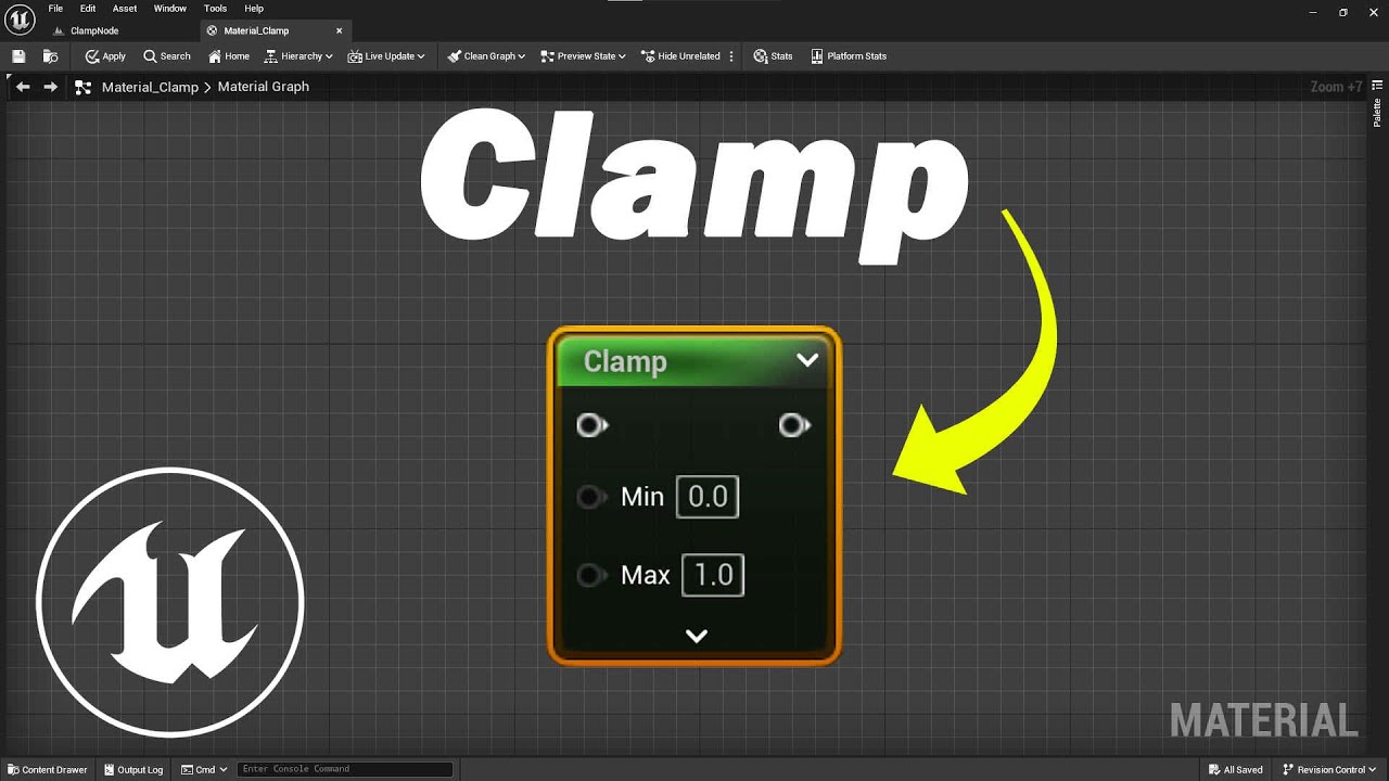 How to... Clamp Node EXPLAINED! Unreal Engine Materials
