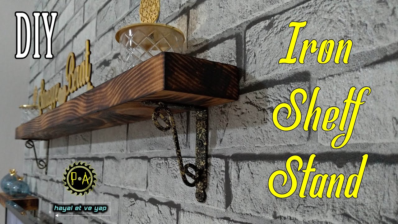 Ferforje Demir Raf Ayağı Nasıl Yapılır - Pratik Atölye - hayal et ve yap