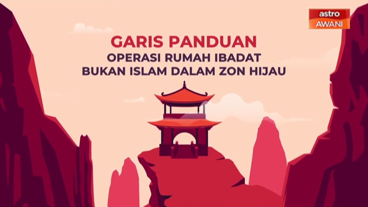 [INFOGRAFIK] Garis panduan pembukaan rumah ibadat bukan Islam