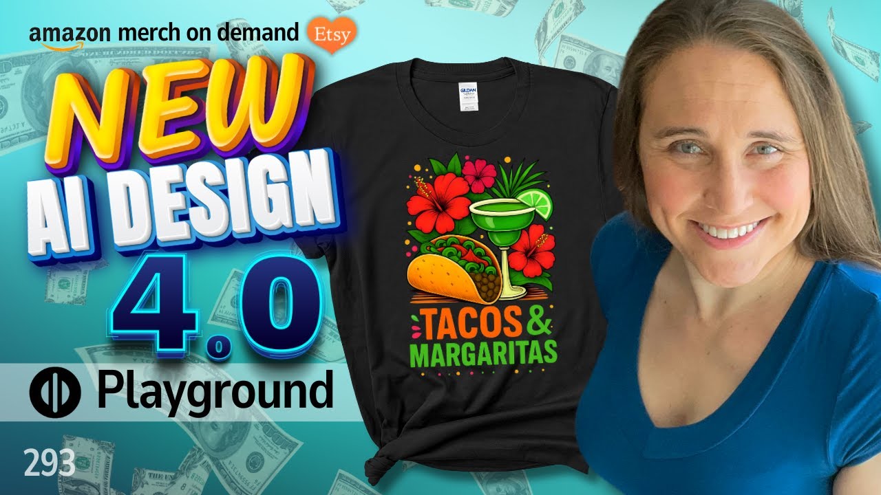 Amazing New Playground AI 4.o Update! : Design Tutorial Plus 5 Bonus Niches!💲💲💲