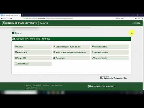How to Run A Degree Progress Audit (DARS)
