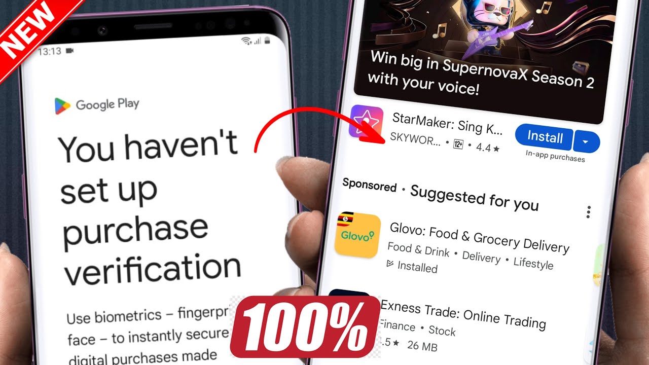 How to Fix You haven't set up purchase verification in Google Play store 2025