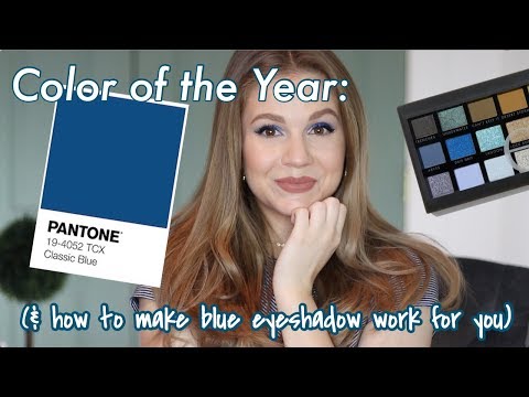 How to Wear the Pantone Color of the Year: CLASSIC BLUE// Shop Your Stash Tutorial!