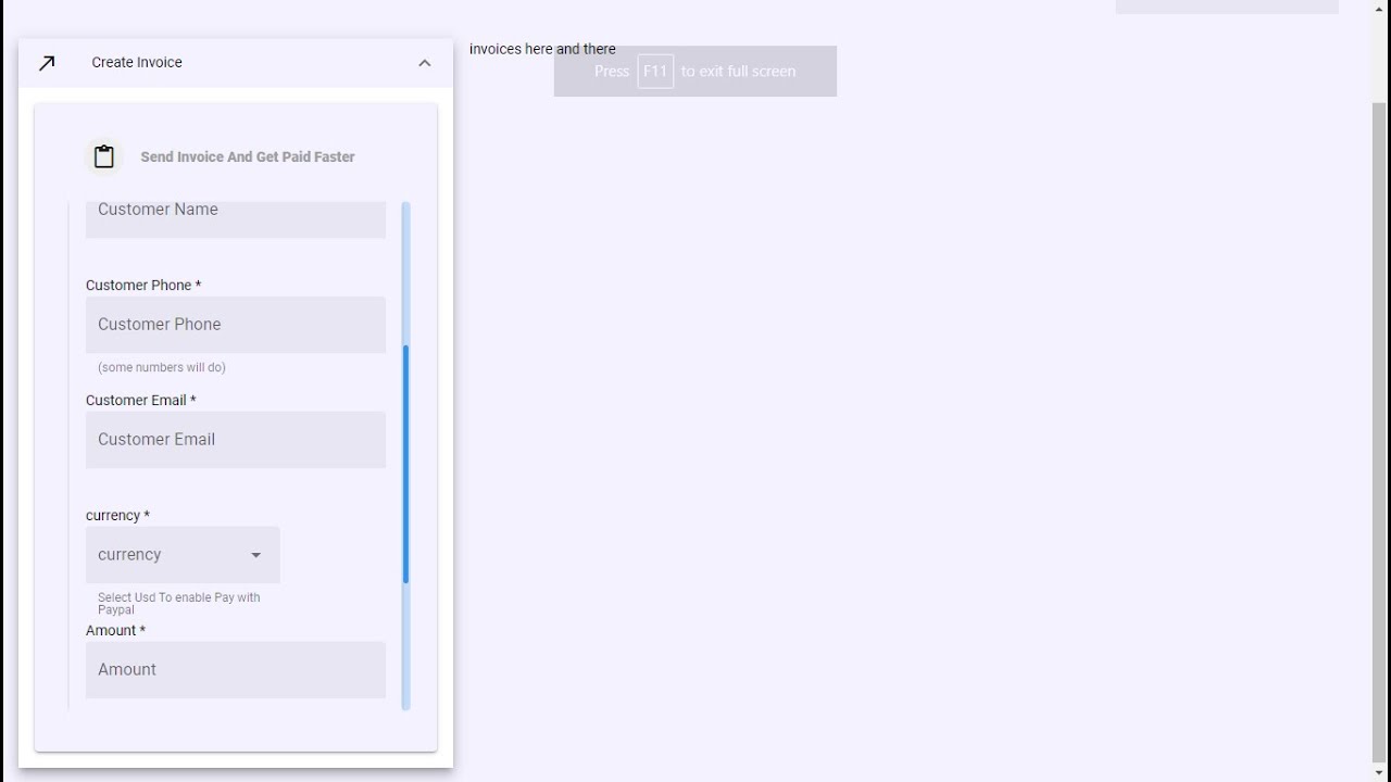 scroll area in quasar and radsystems