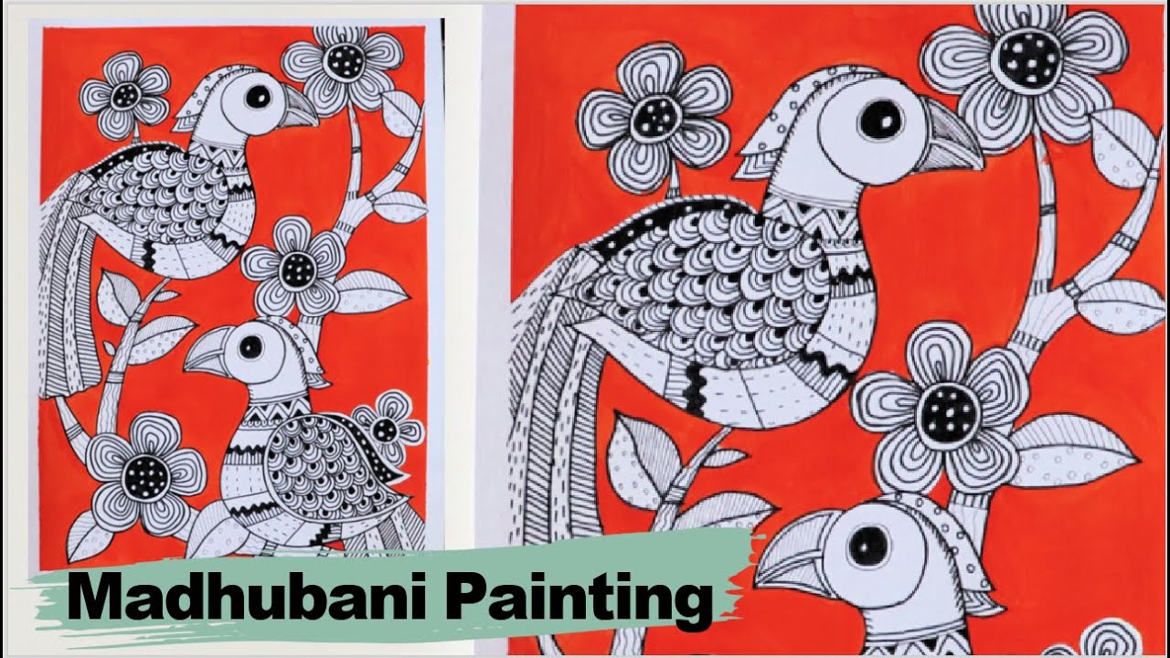 Madhubani Painting for Beginners/Indian Art Form