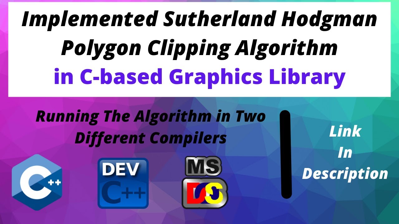 Sutherland Hodgman Polygon Clipping complete code using C-based graphics library | implementation |
